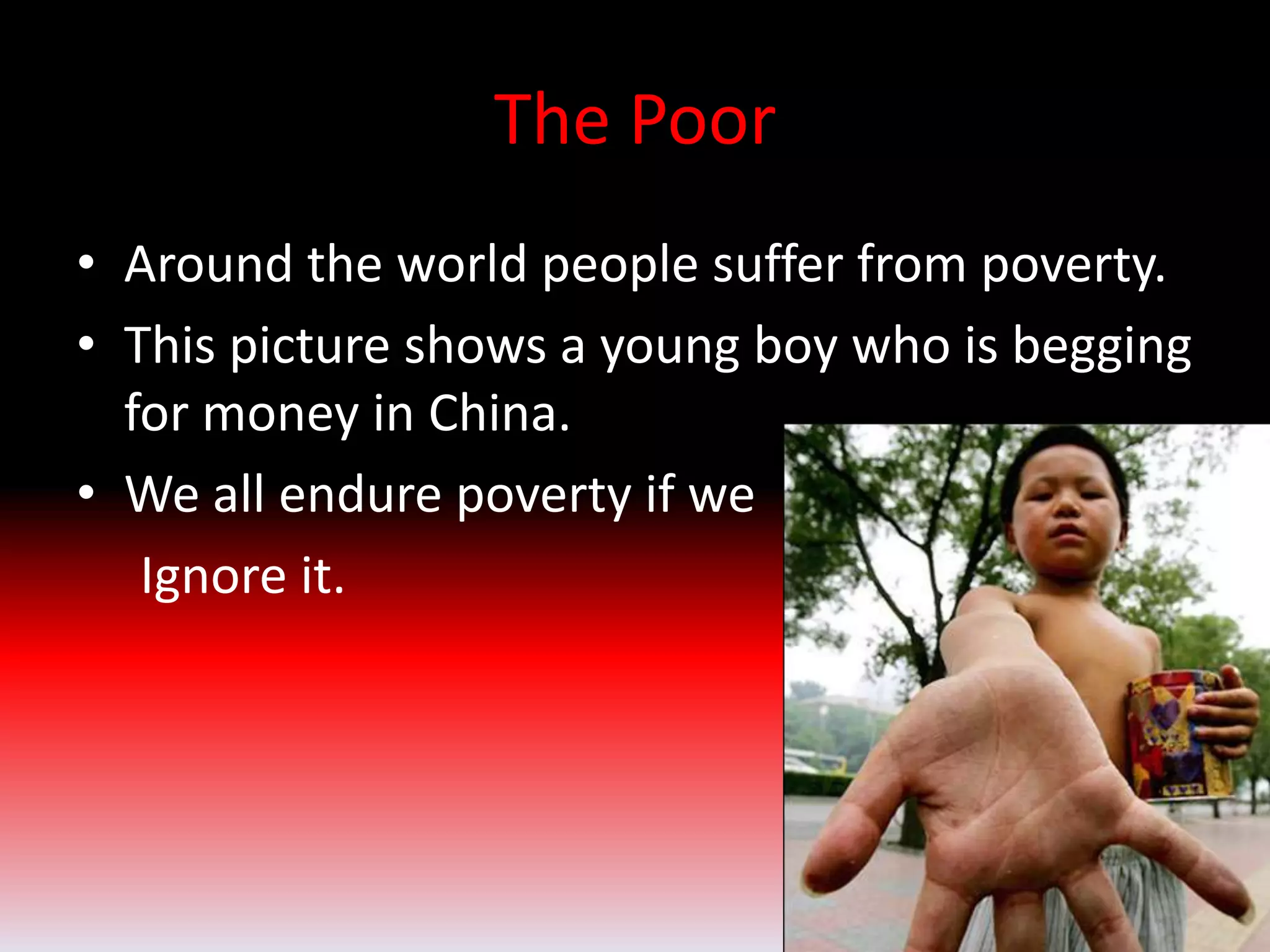 Brief Power Point on Poverty | PPTX