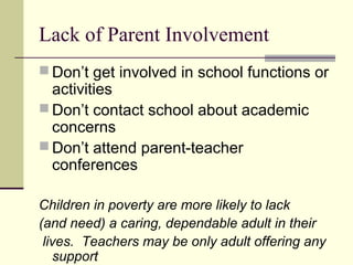 Poverty ppt 6.25 | Educational Assessment | Education