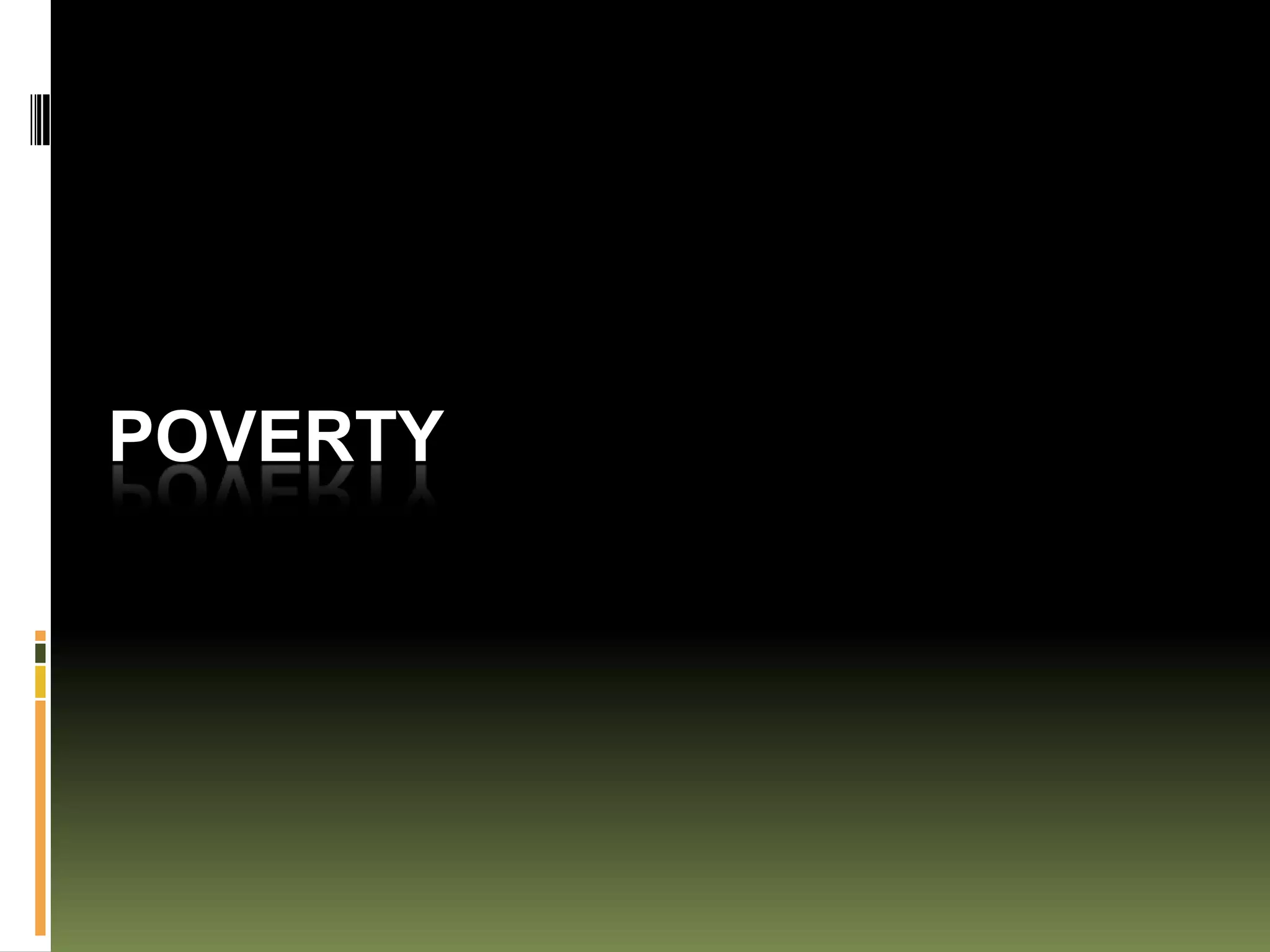 Poverty & Sociology | PPTX