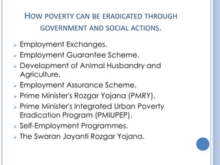 Poverty presentation manas | PPTX