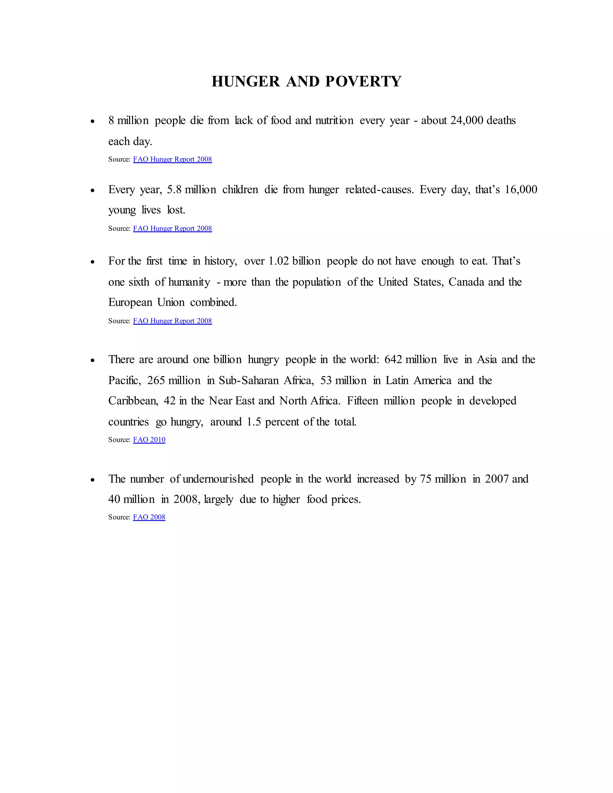 Poverty project | DOCX