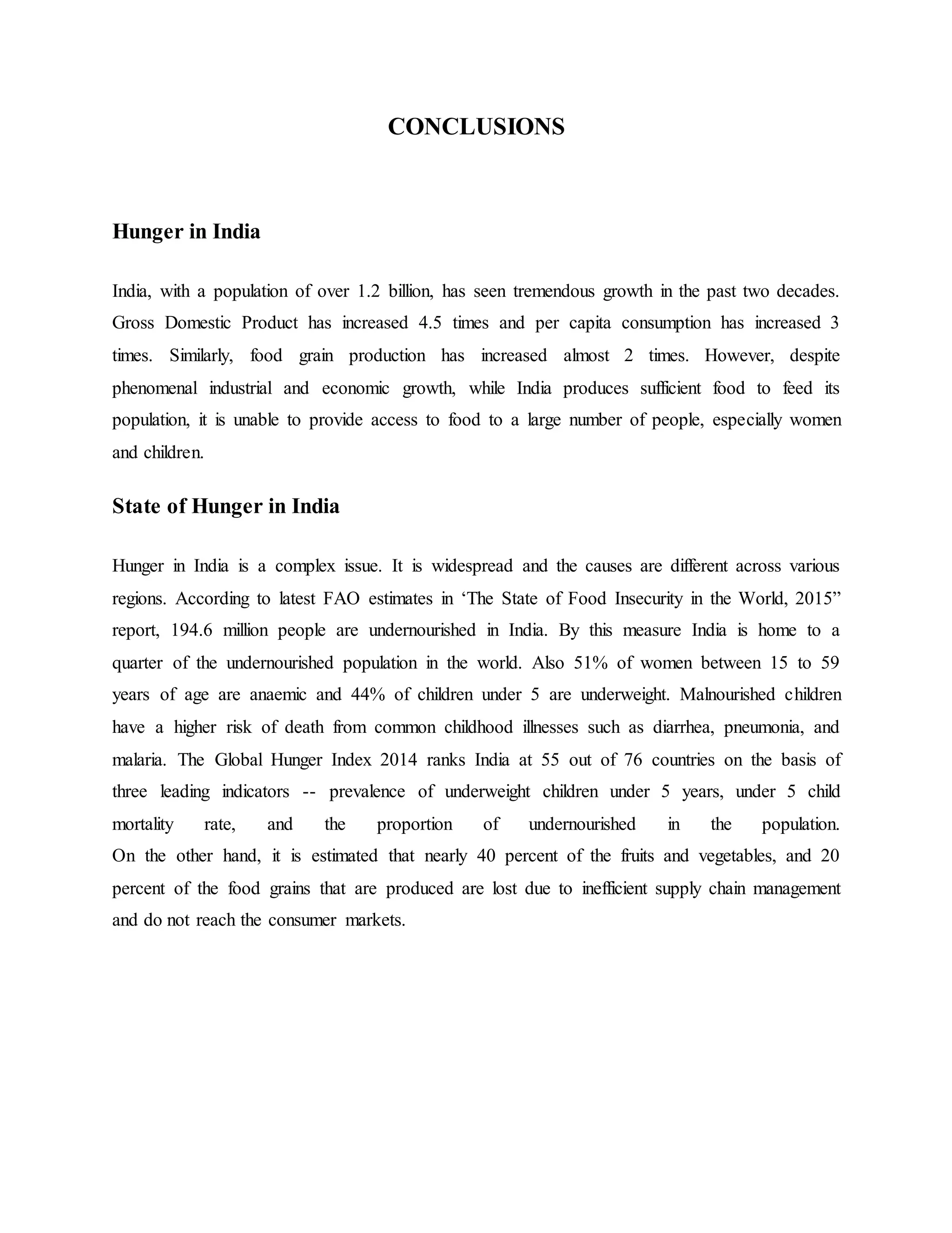 Poverty project | DOCX