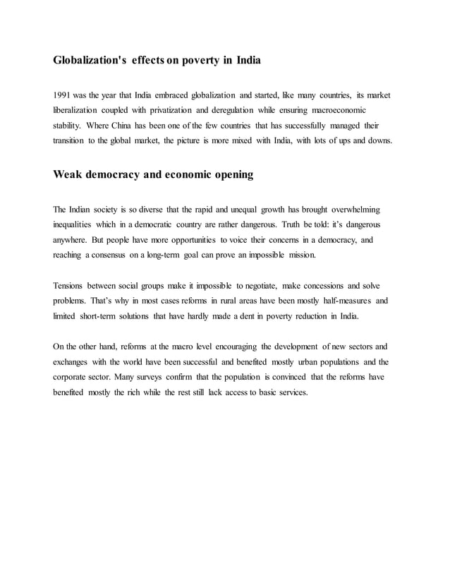 Poverty project | DOCX | Debated Sensitive Social Issues | Sensitive Topics