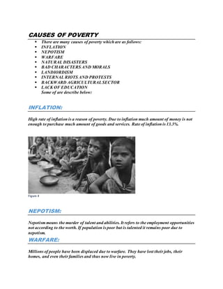Poverty Full Topic with different examples, interventions and ways to ...