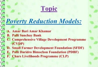 Poverty Reduction Models.pptx