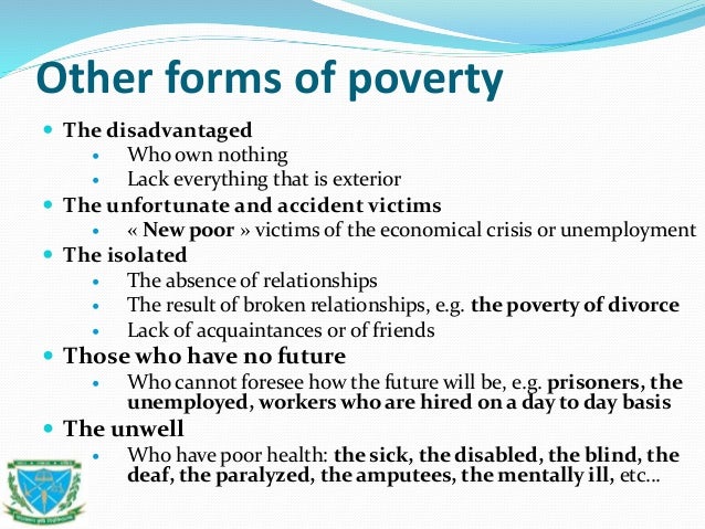Poverty senses types and measures sahed khan