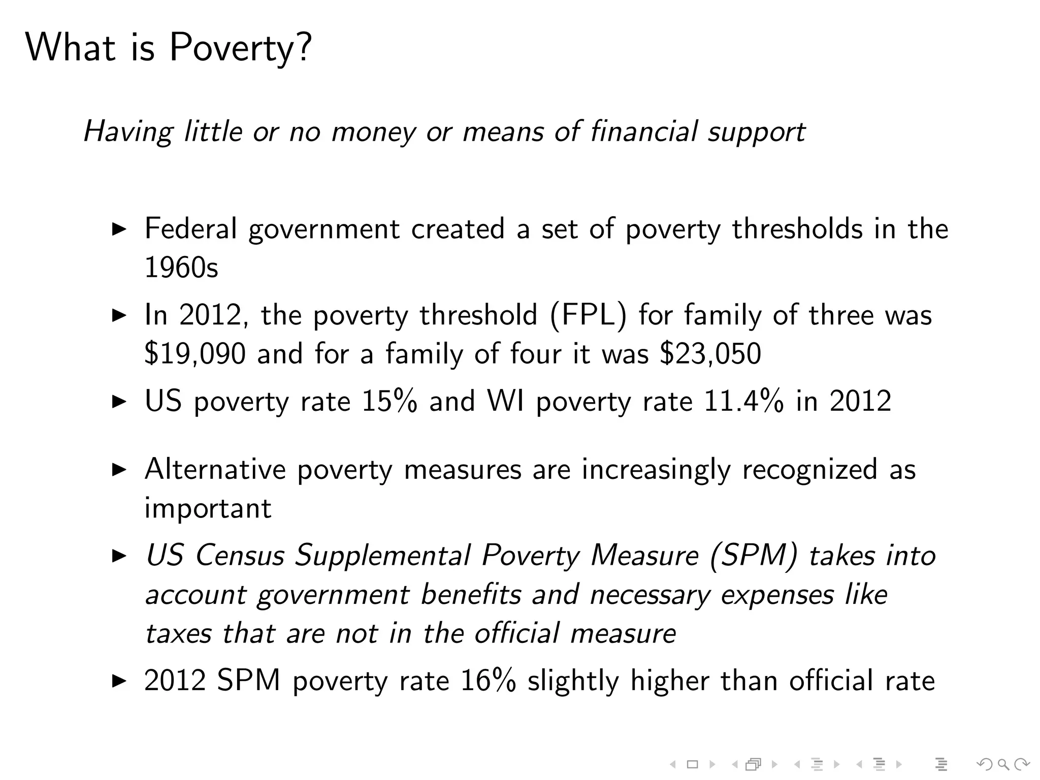 Poverty slides | PPT