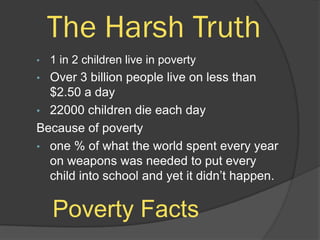 Poverty slideshow | PPTX