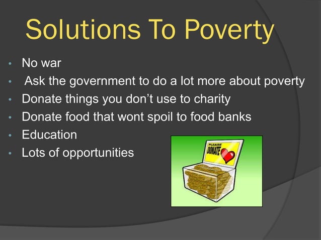 Poverty slideshow | PPTX