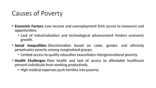 Poverty - Types, Factors & Social Security.pptx