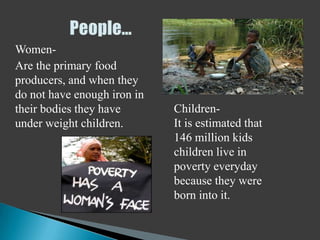 Poverty & world hunger final pp | PPTX