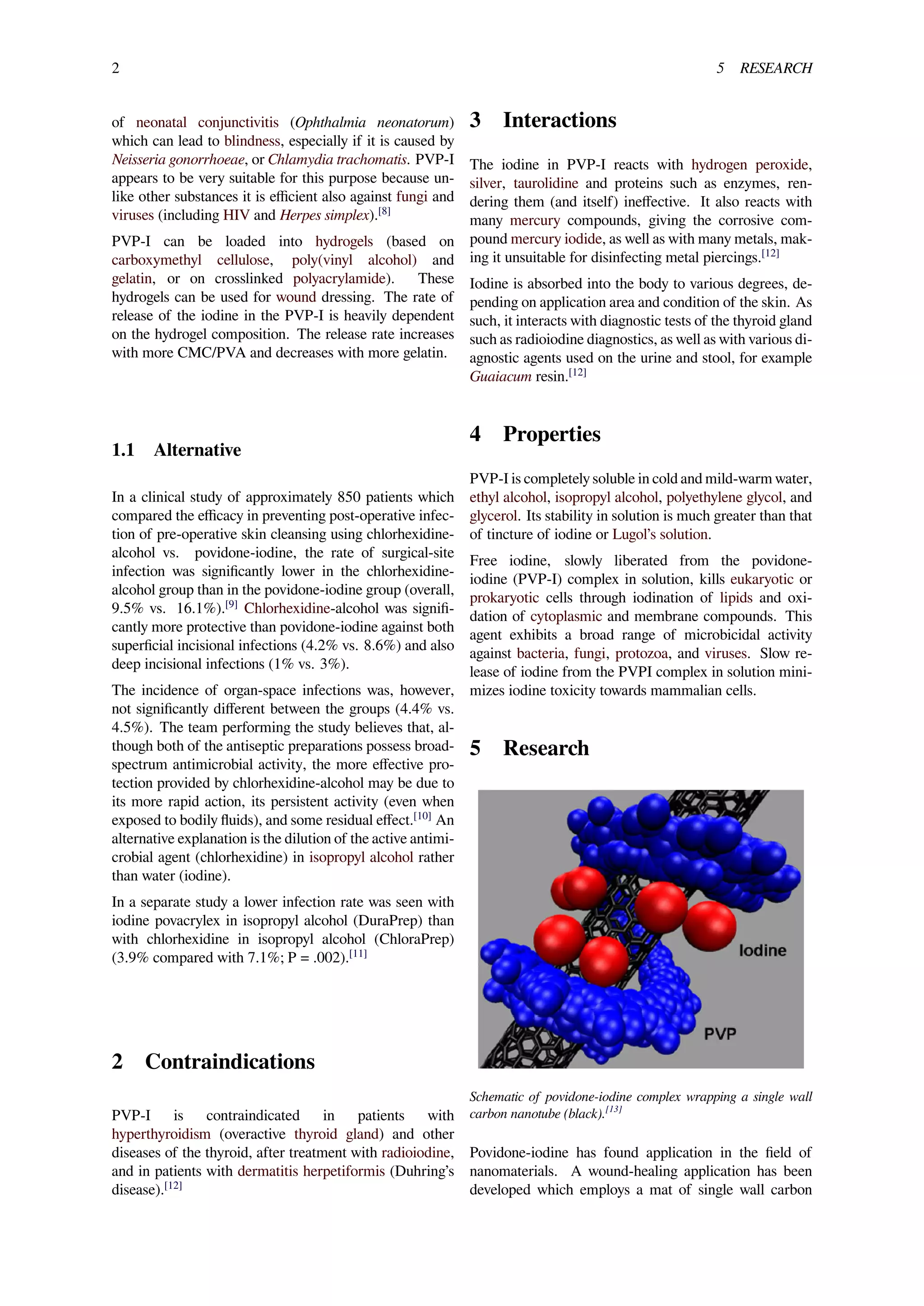 Povidone iodine | PDF