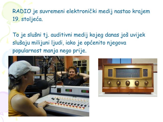 Povijest i razvoj medija | PPT