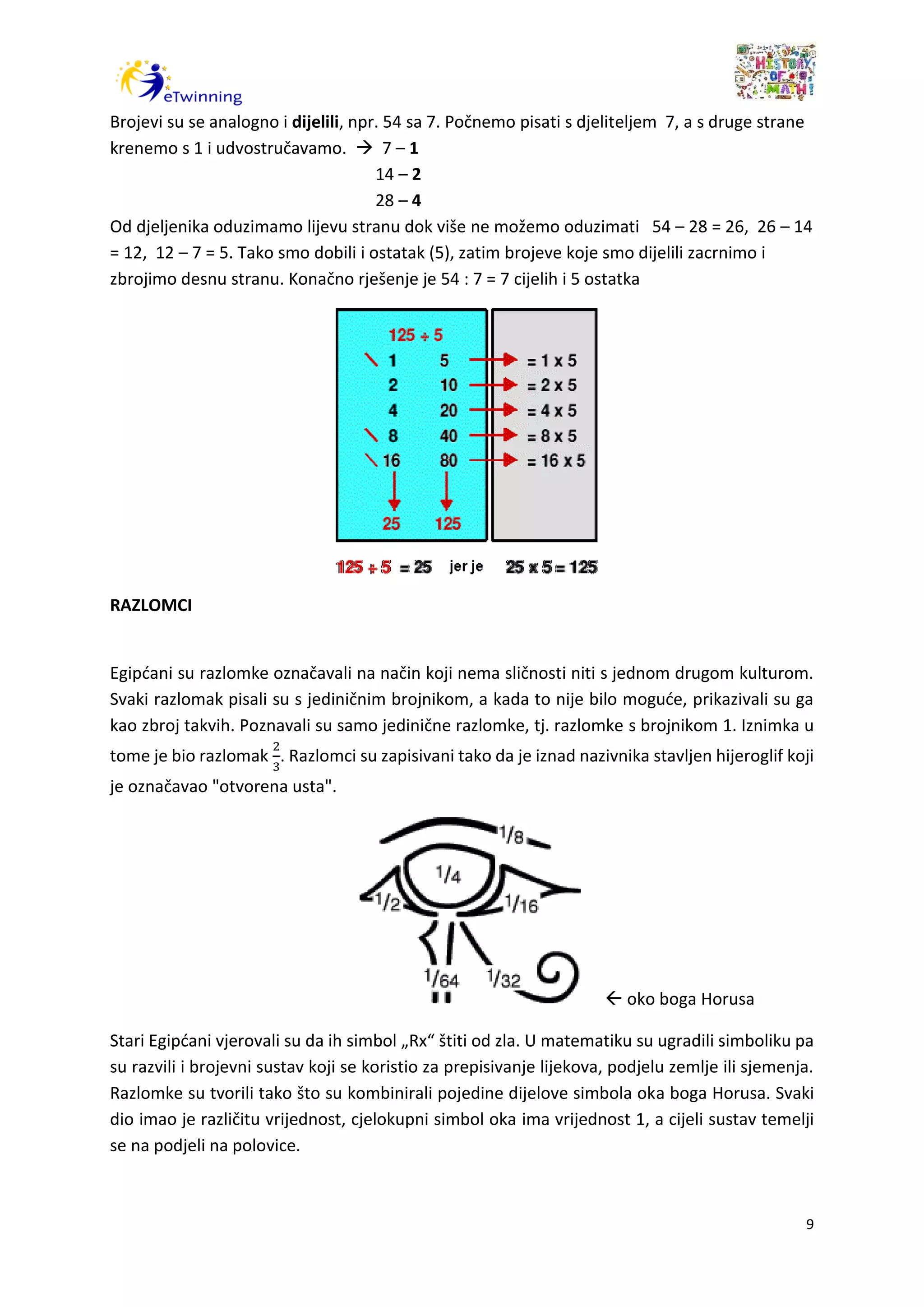 Povijest matematike (History of Math) | PDF