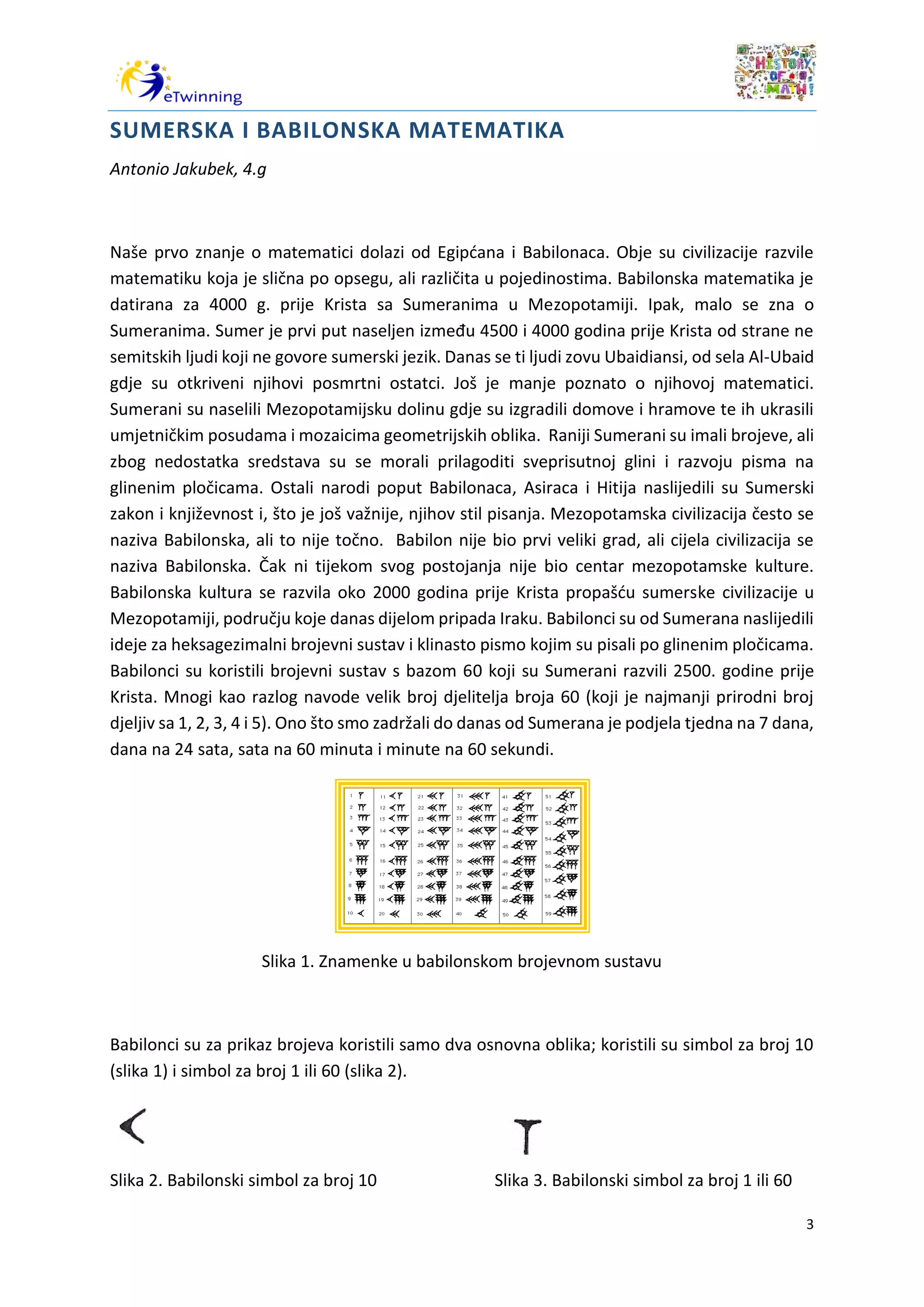 Povijest matematike (History of Math) | PDF