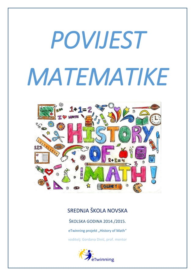 Povijest matematike (History of Math) | PDF
