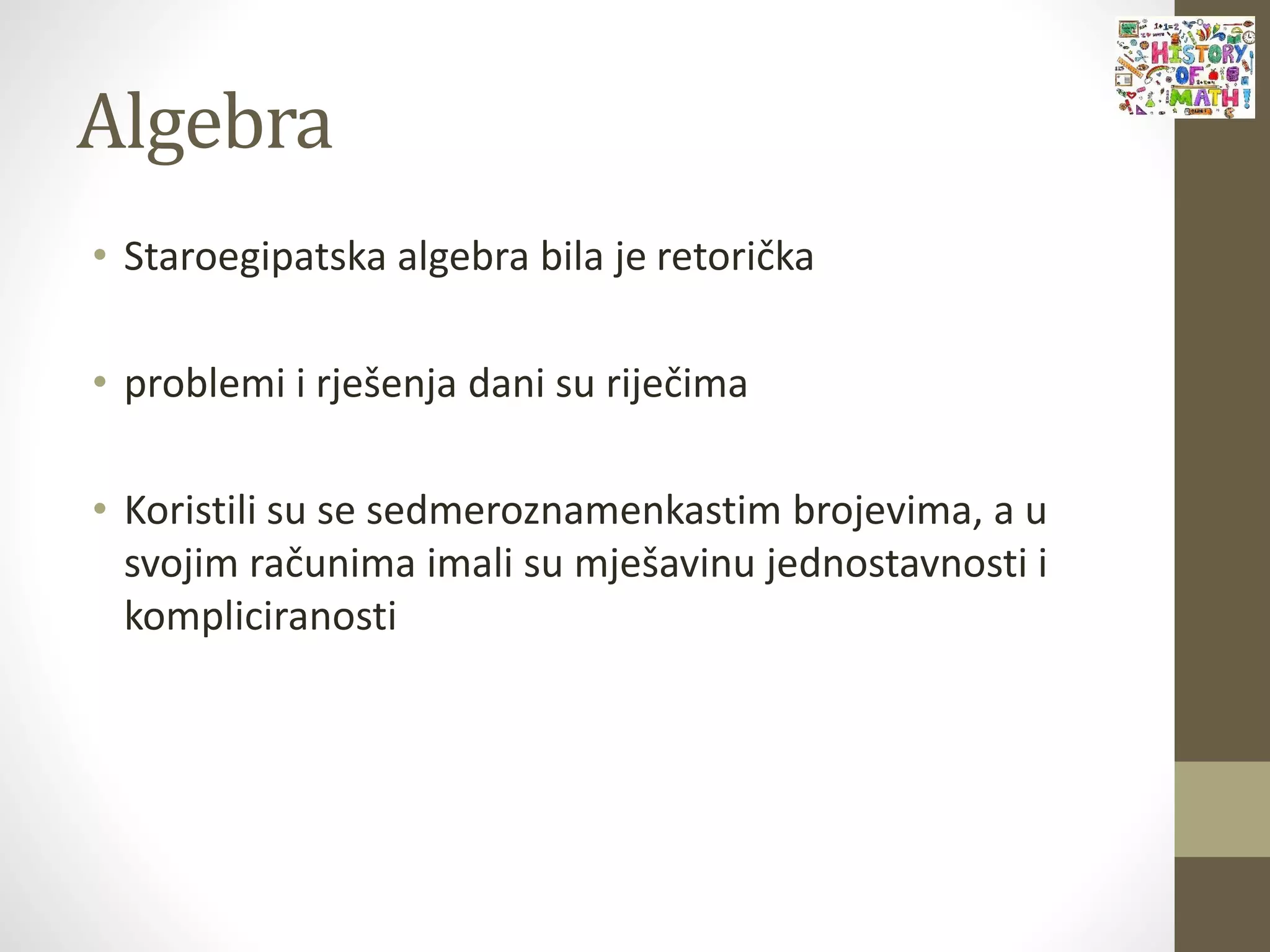 Povijest matematike (History of Math) | PDF