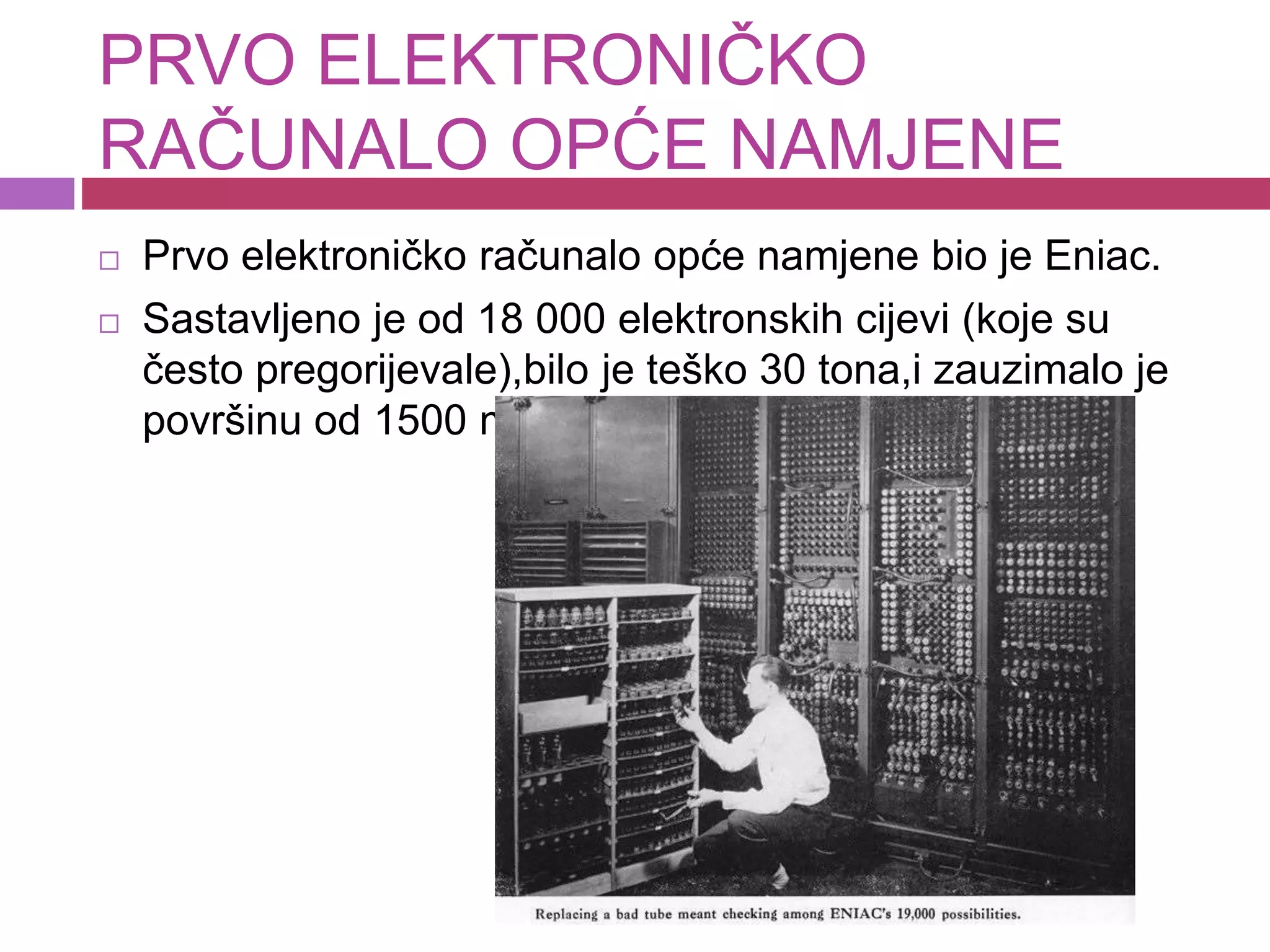 Povijest racunala | PPTX