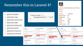 Laravel Code Generators and Packages | PDF | Programming Languages | Computing