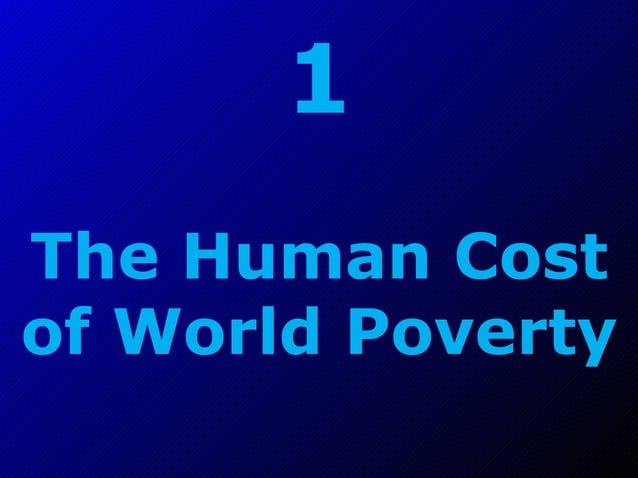 World Poverty, Global Justice and Human Rights | PPT | Debated ...