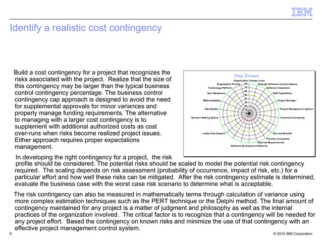 Software Cost Contingency Development | PDF | Business Accounting ...