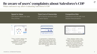 POV on Salesforce CDP | PDF