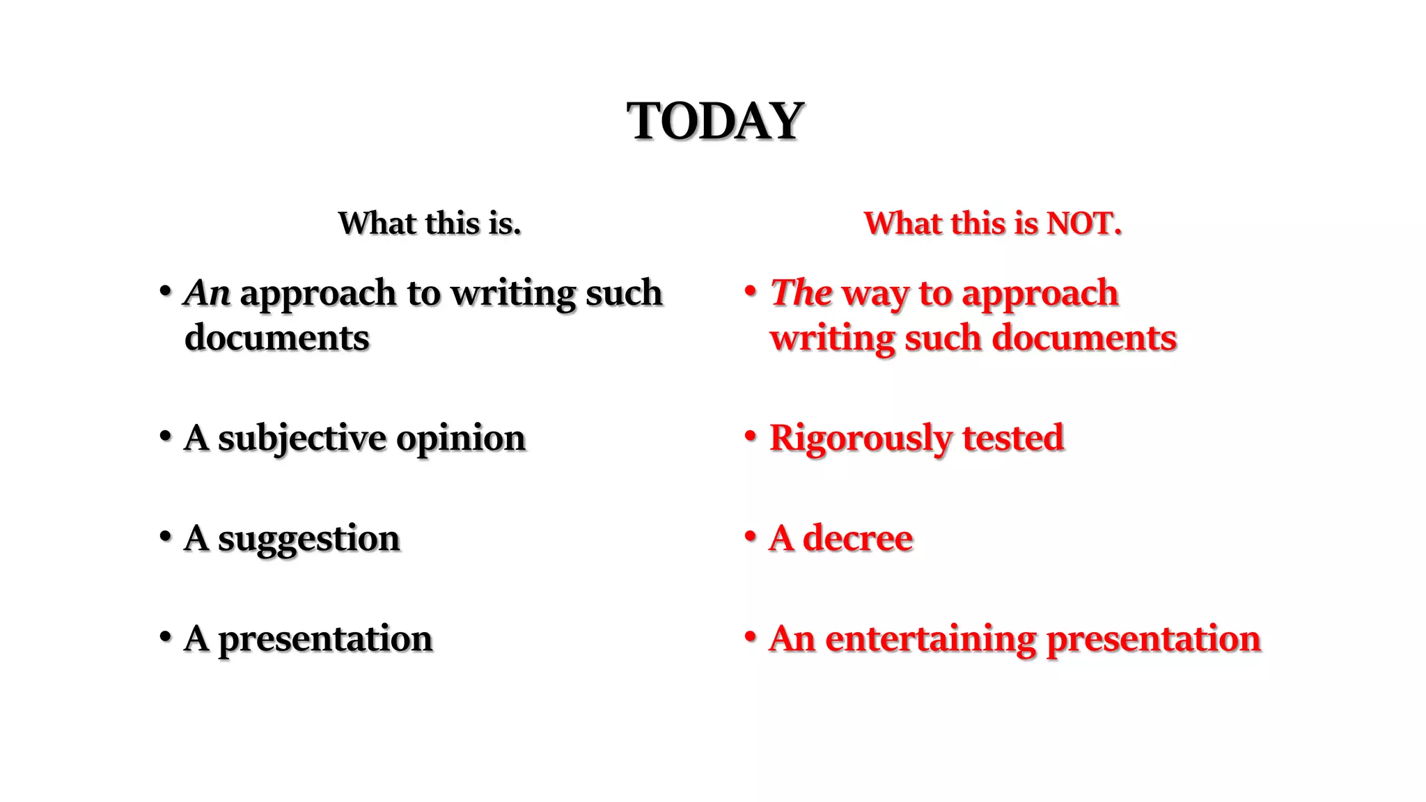 Writing Recommendations | PPTX