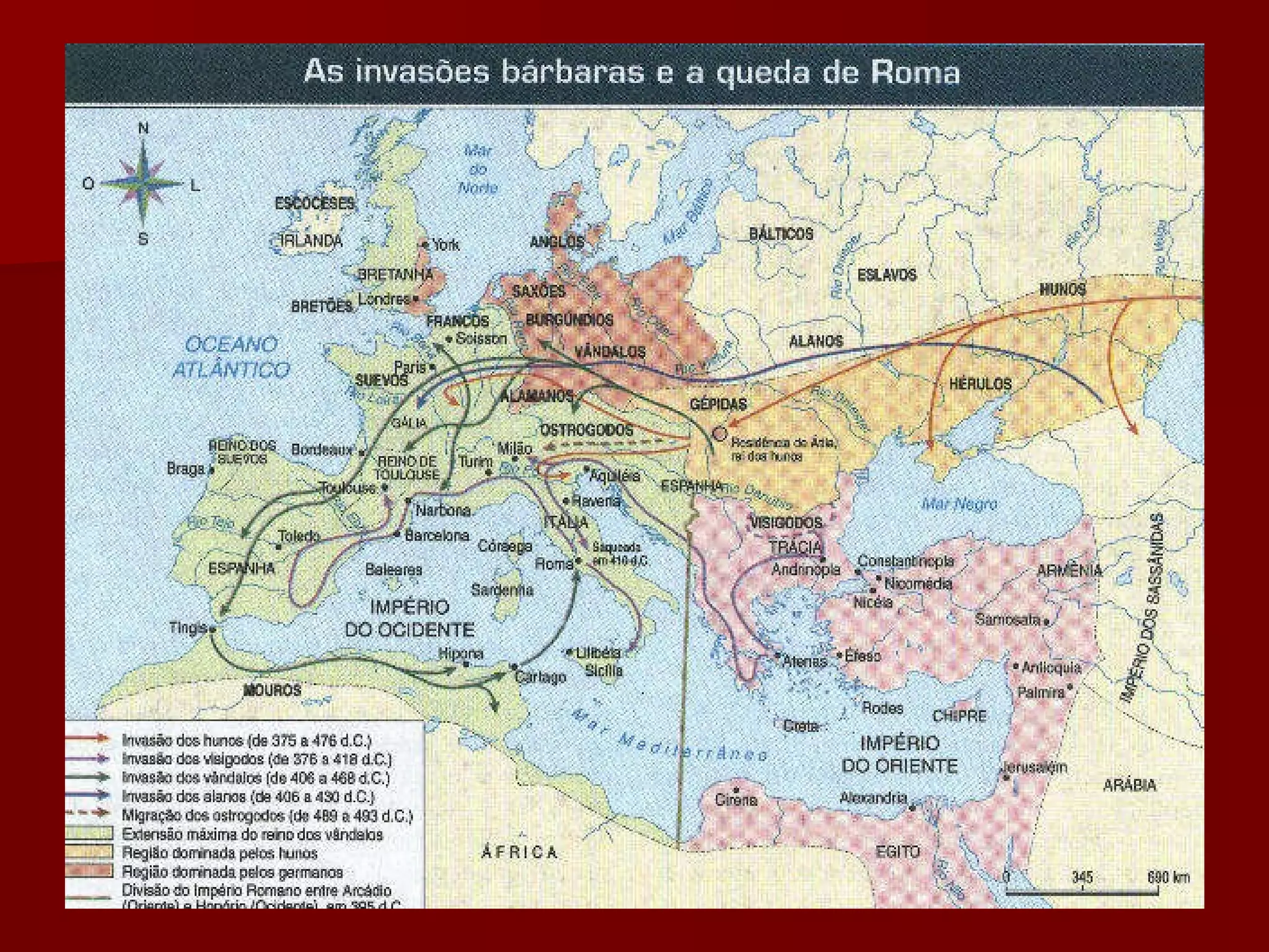 Povos barbaros | PPT