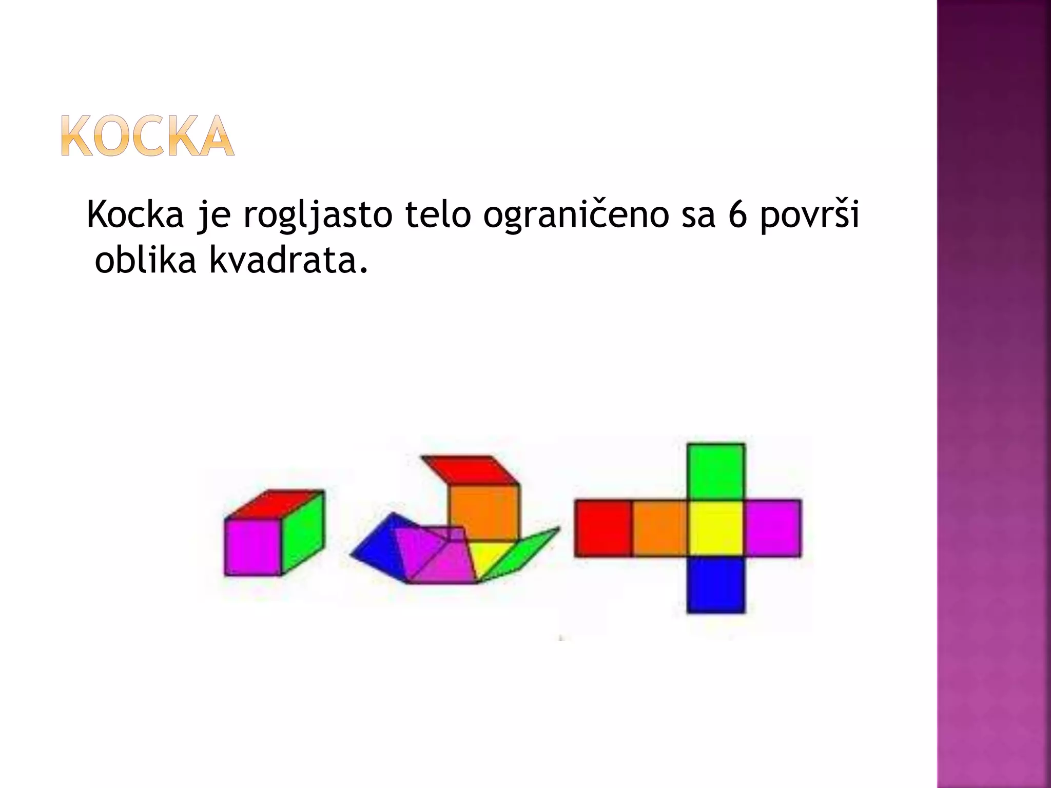 Površina kvadra i kocke | PPTX