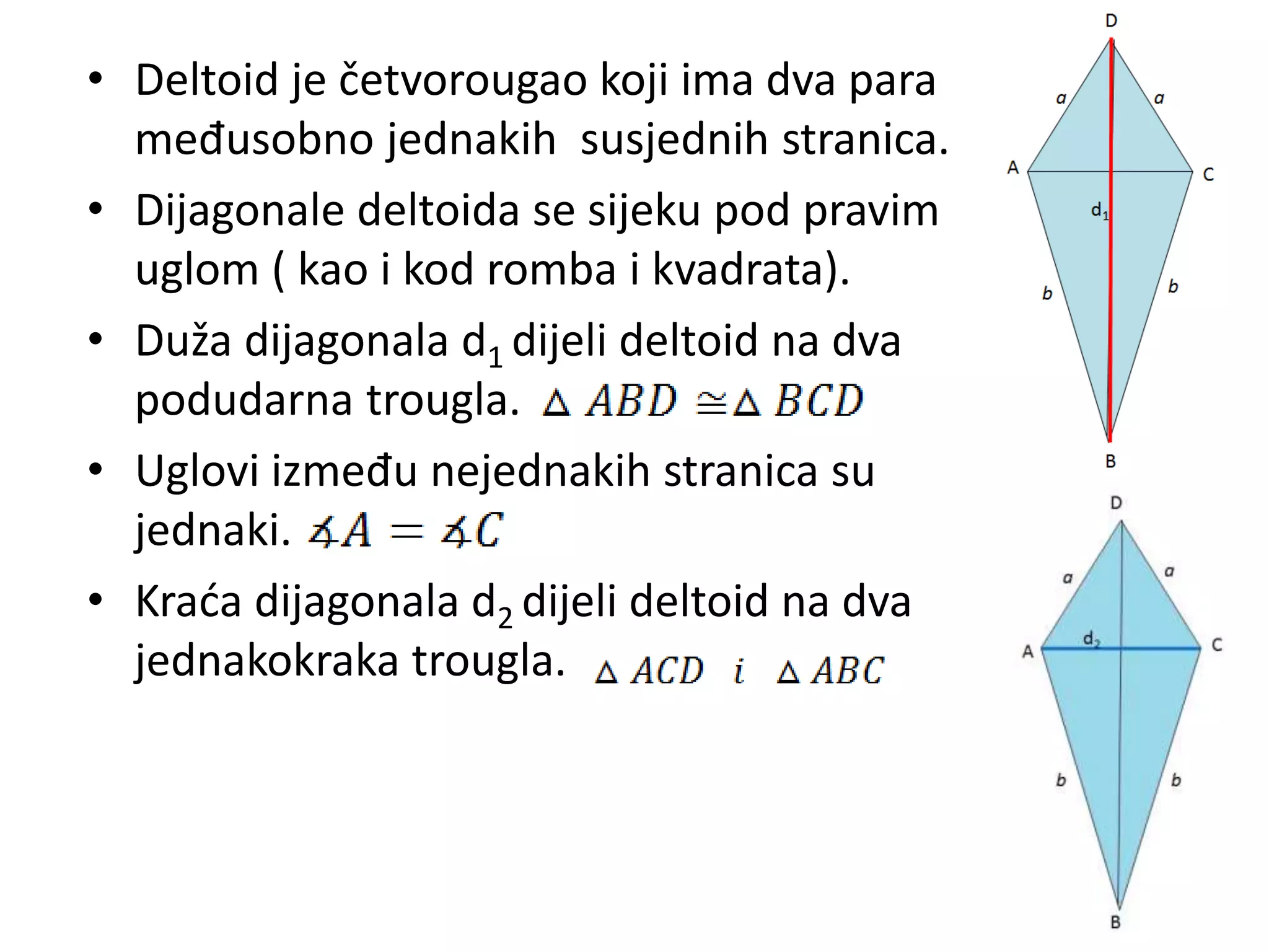 Povrsina deltoida | PPTX
