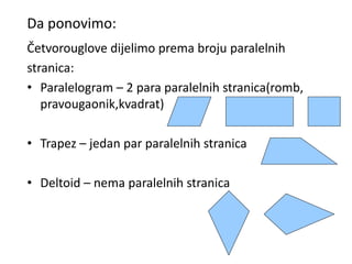 Povrsina deltoida | PPTX