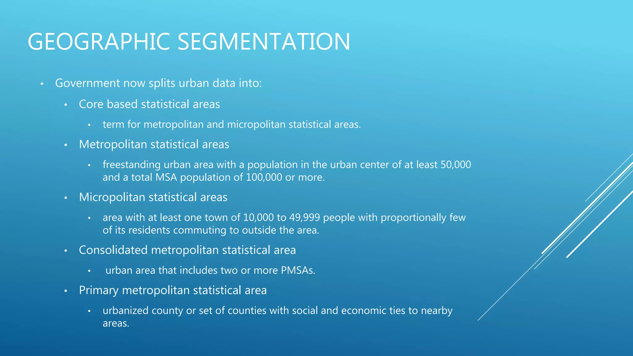 Segmenting Consumer Markets | PPTX