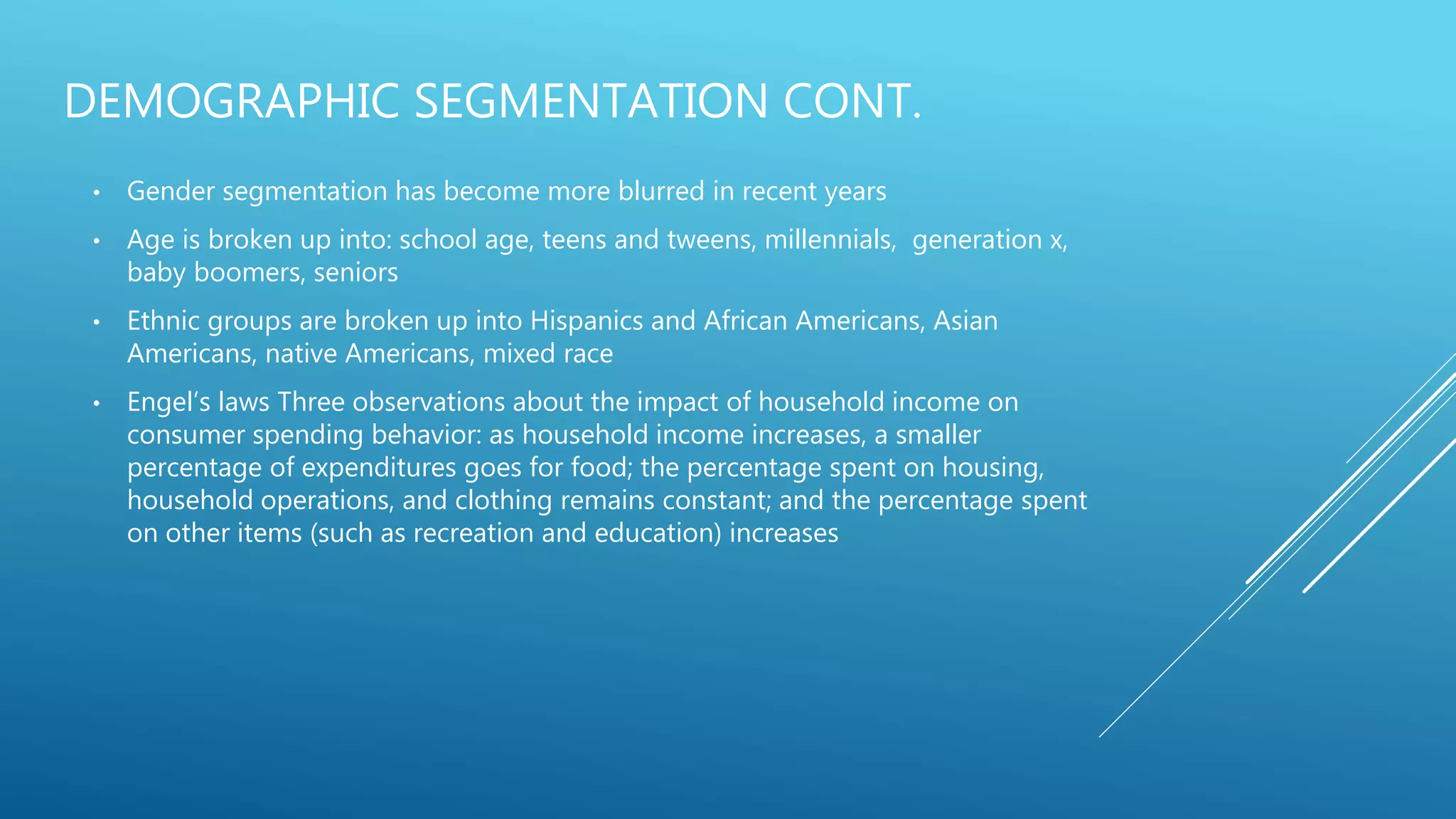 Segmenting Consumer Markets | PPTX