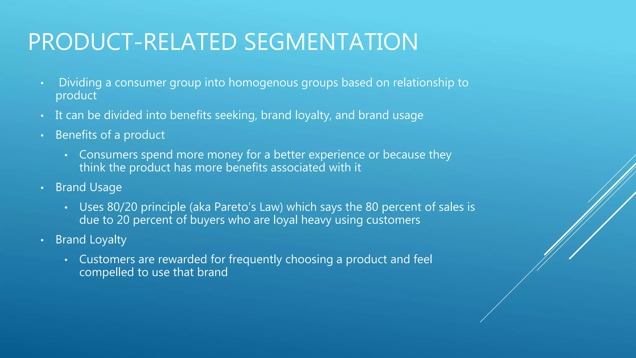Segmenting Consumer Markets | PPTX