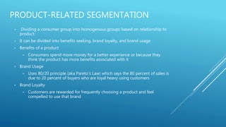 Segmenting Consumer Markets | PPTX