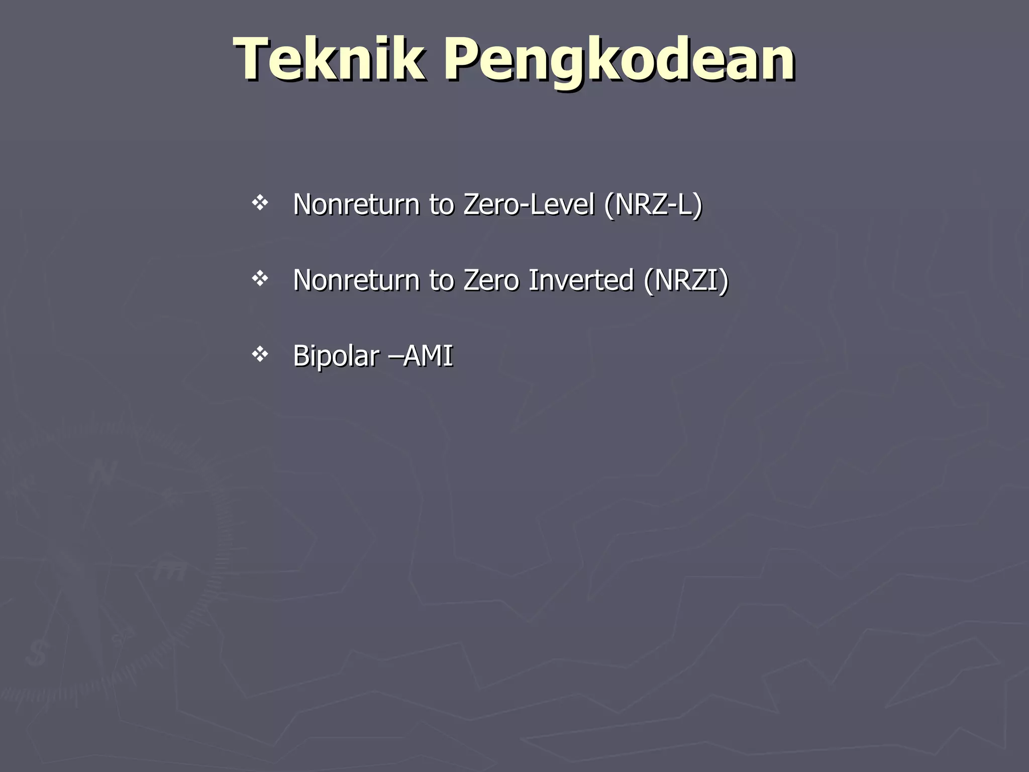 Pow Point Sistem Pengkodean Data | PPT