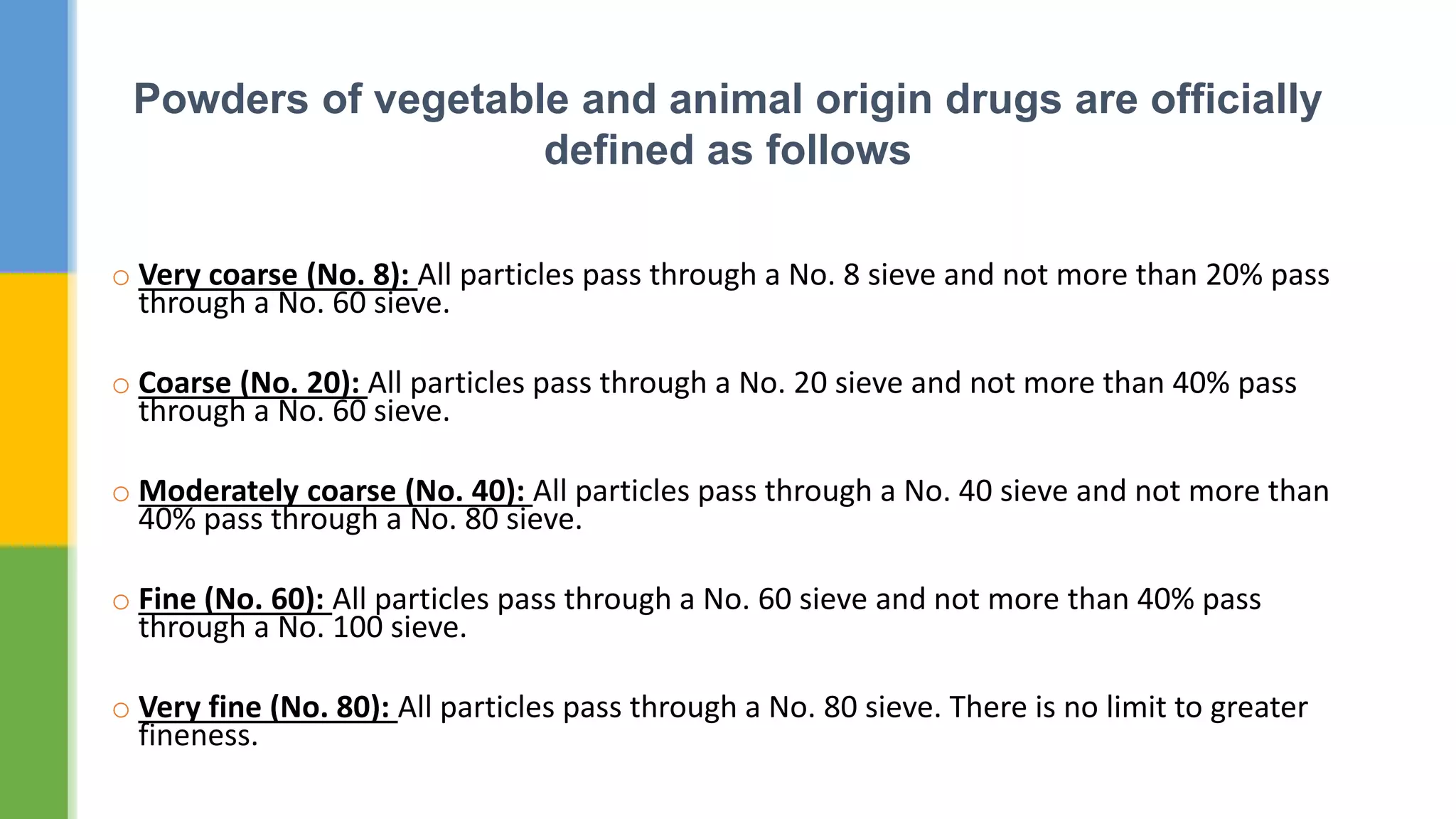 Powder - pharmaceutics | PPTX