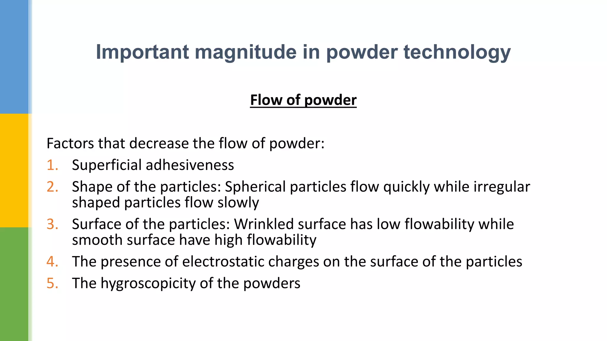 Powder - pharmaceutics | PPTX