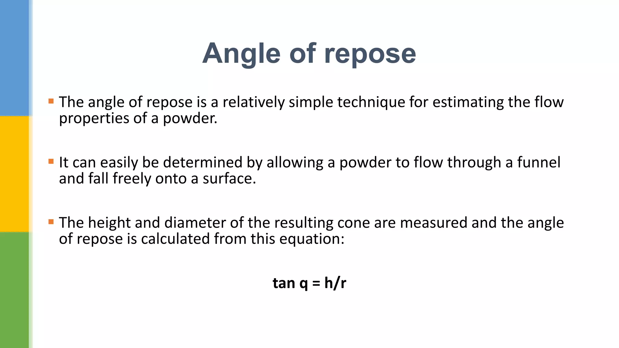 Powder - pharmaceutics | PPTX