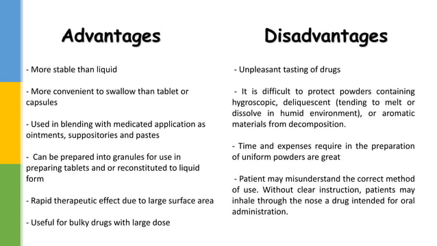Powder - pharmaceutics | PPTX | Physics | Science