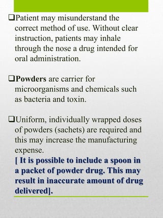 Powder presentation | PDF