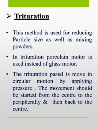 Powder presentation | PDF