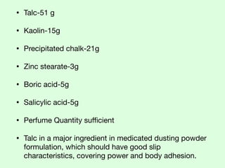 Powder dosage forms | PDF