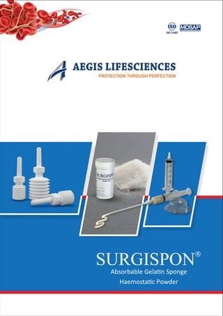 SURGISPON Absorbable Gelatin Sponge Haemostatic Powder | PDF