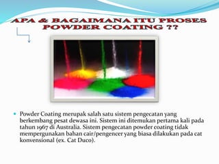 JASA POWDER COATING | PPTX