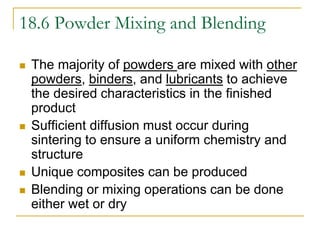 Powder compacting.pdf. powder metallurgy | PDF
