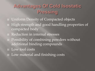 Powder metallurgy | PPTX