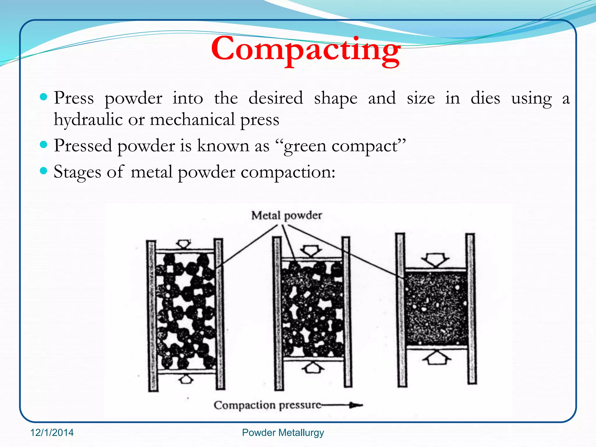 Powder metallurgy | PPT