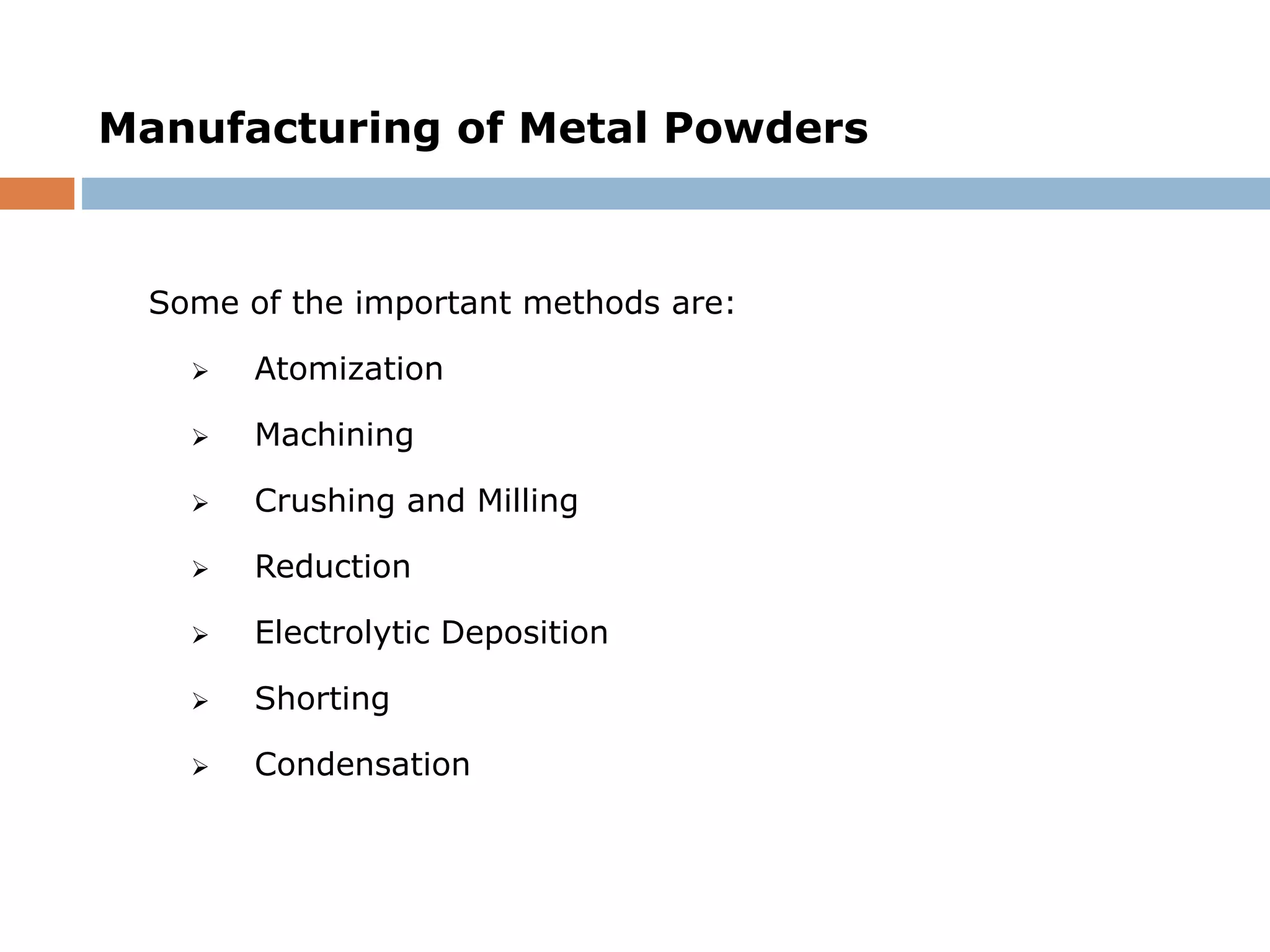 Powder metallurgy | PPTX