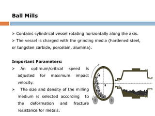 Powder metallurgy | PPTX
